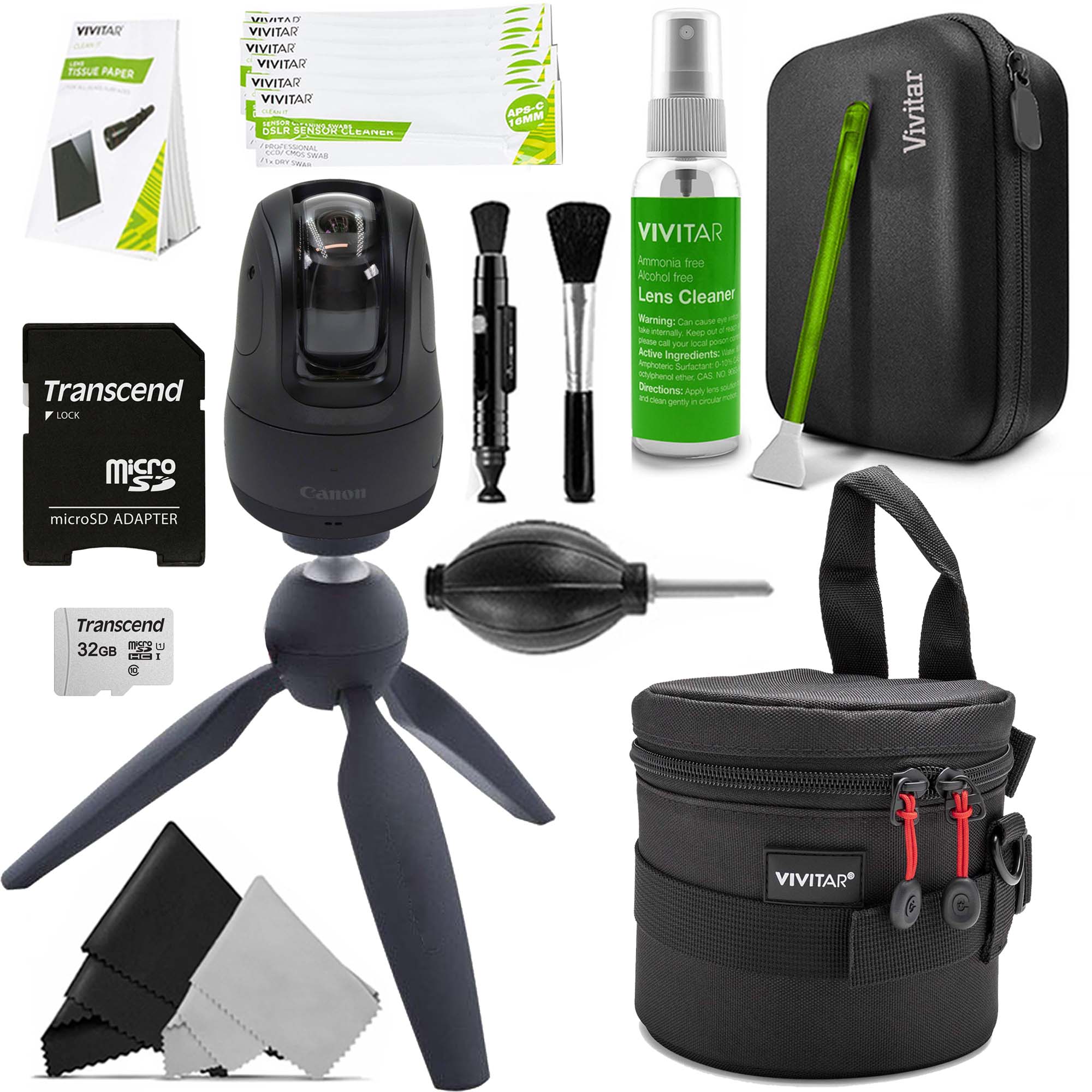 Canon PowerShot PICK PTZ Camera with 4.5" Lens Case w/ Belt Loop & Nec – Teds Electronics