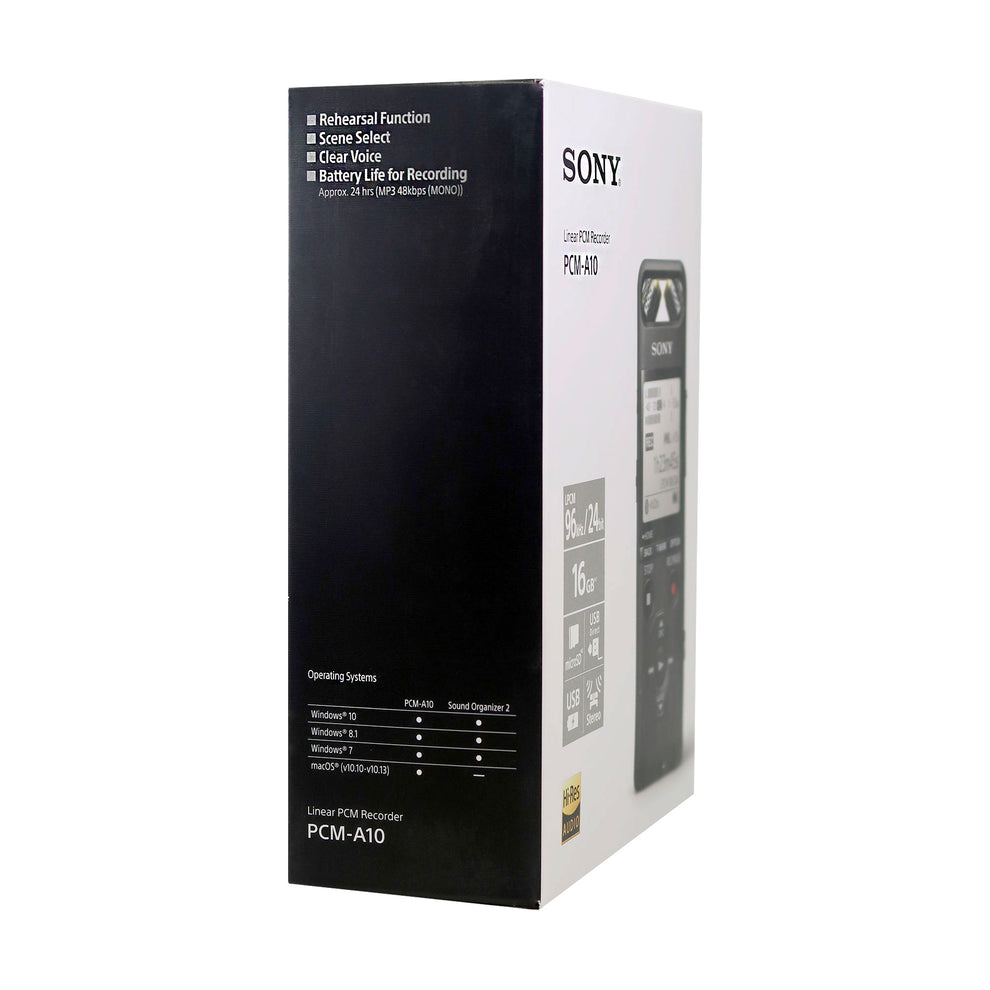 Sony PCM-A10 High-Resolution Audio Recorder – Teds Electronics
