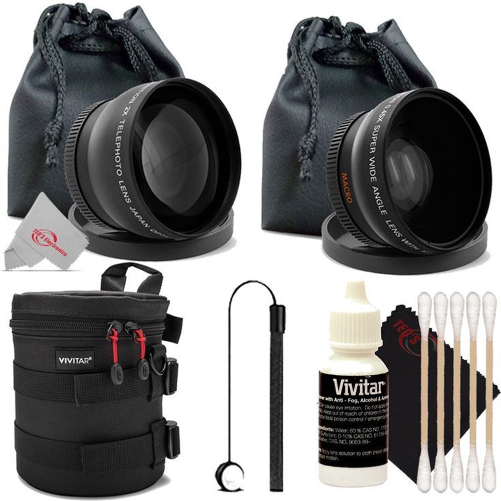 Vivtar 46mm Wide Angle Lens & Telephoto Lens Accessory Kit – The Teds Store