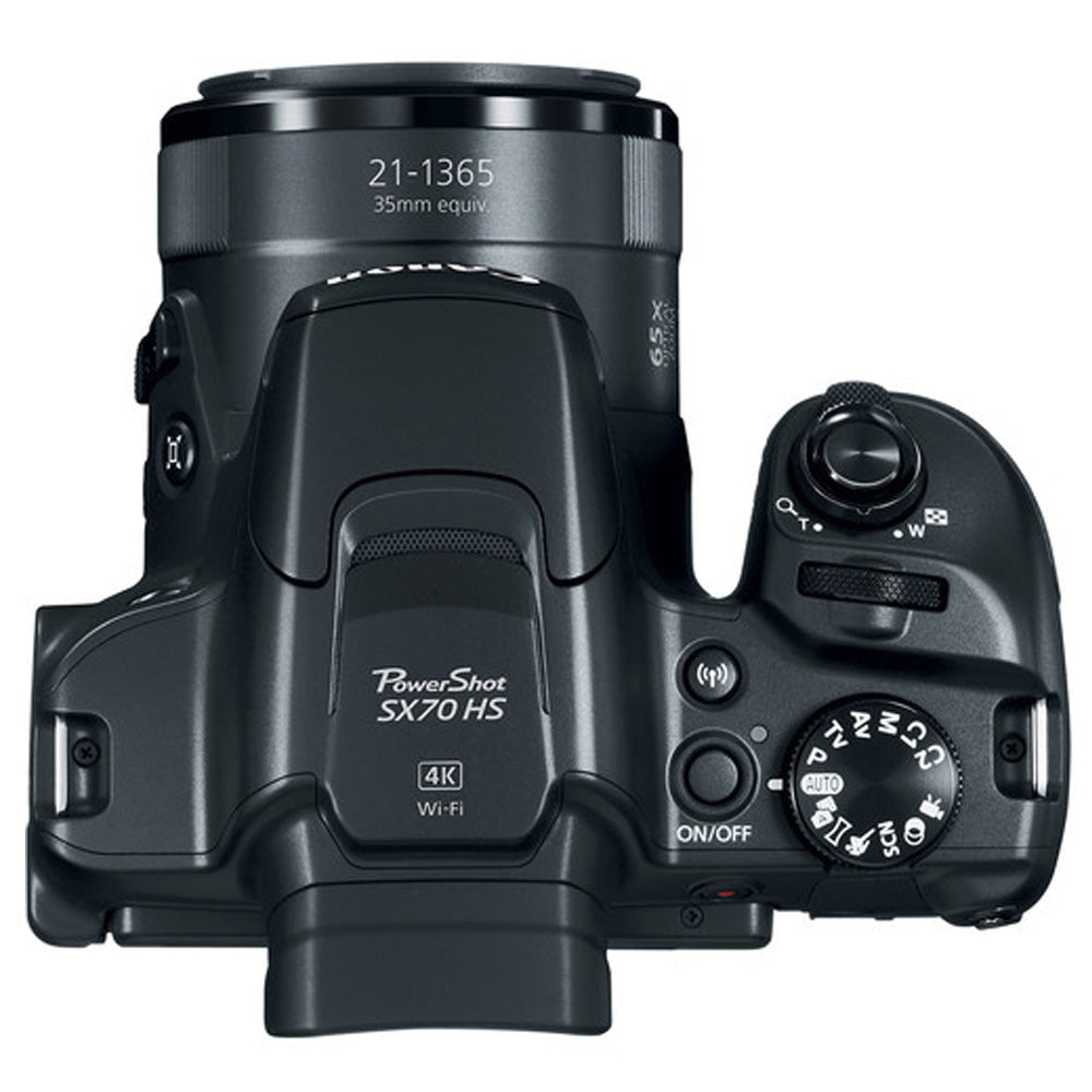 Canon Powershot SX70 20.3MP Digital Camera 65x Optical Zoom Lens 4K Vi ...