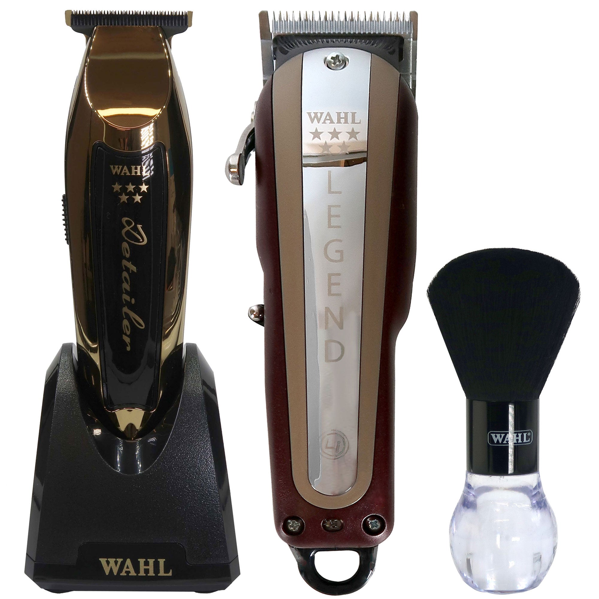 Wahl 5 Star Gold Detailer Cordless Li Trimmer #8171-700 with Wahl Prof ...