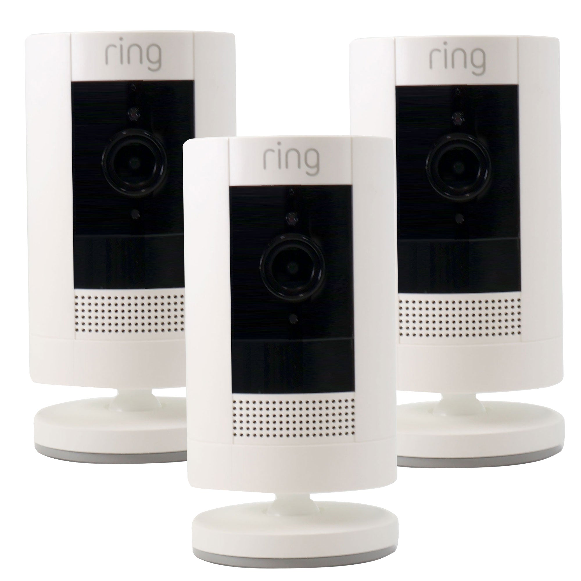 Ring Outdoor Cam Stick Up Indoor/Outdoor Wireless Security Camera Whit ...
