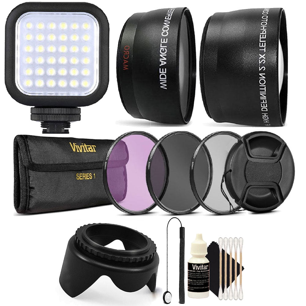 LED Light with Accessories for Nikon D3300 , D3400 , D5300 and D5500 ...