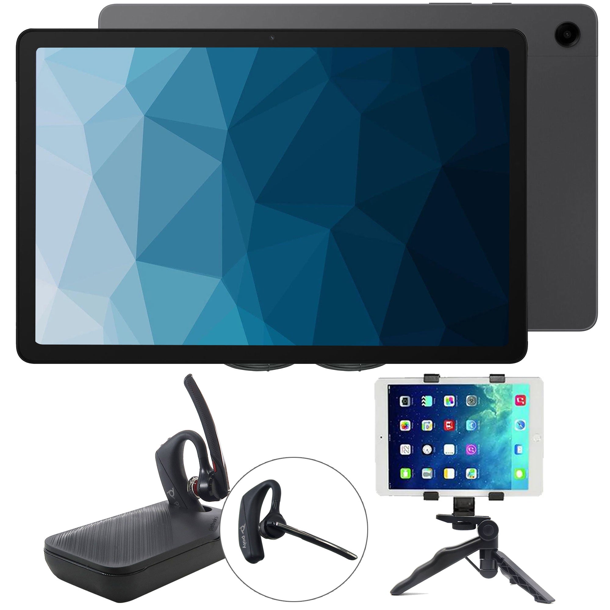 Samsung Galaxy Tab A9+ 11" Tablet 128GB Android Tablet with Poly Voyag ...