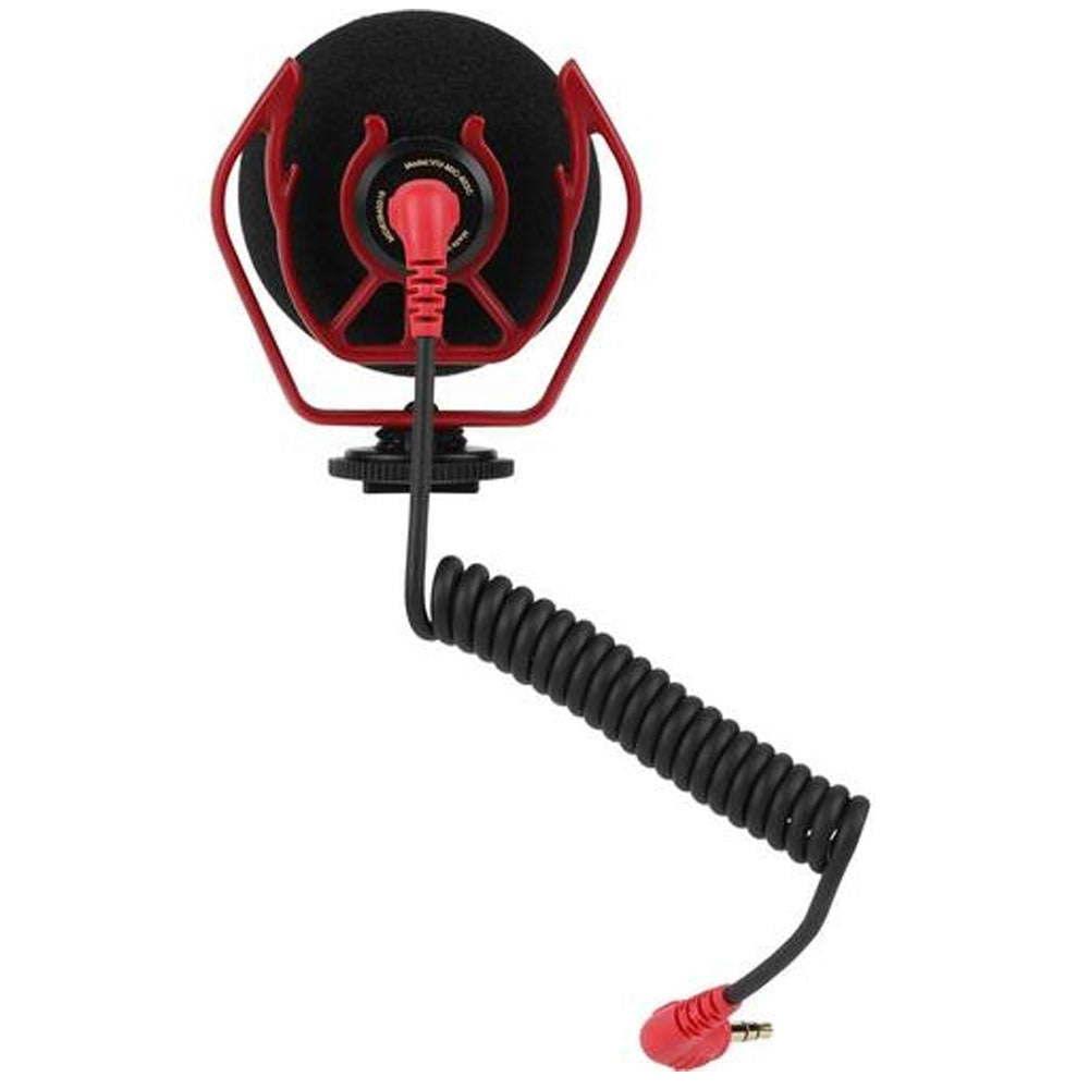Super Cardioid Directional Microphone with Sponge Windscreen Clean Cle ...