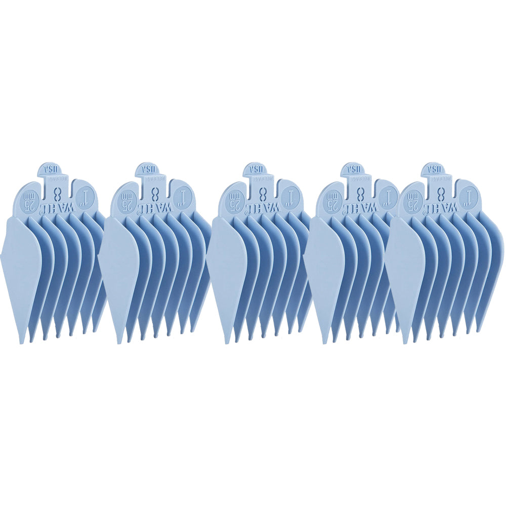 5 Pack Wahl Color-Coded Attachment Comb #8 Model #WA-3150-1253 – Teds ...