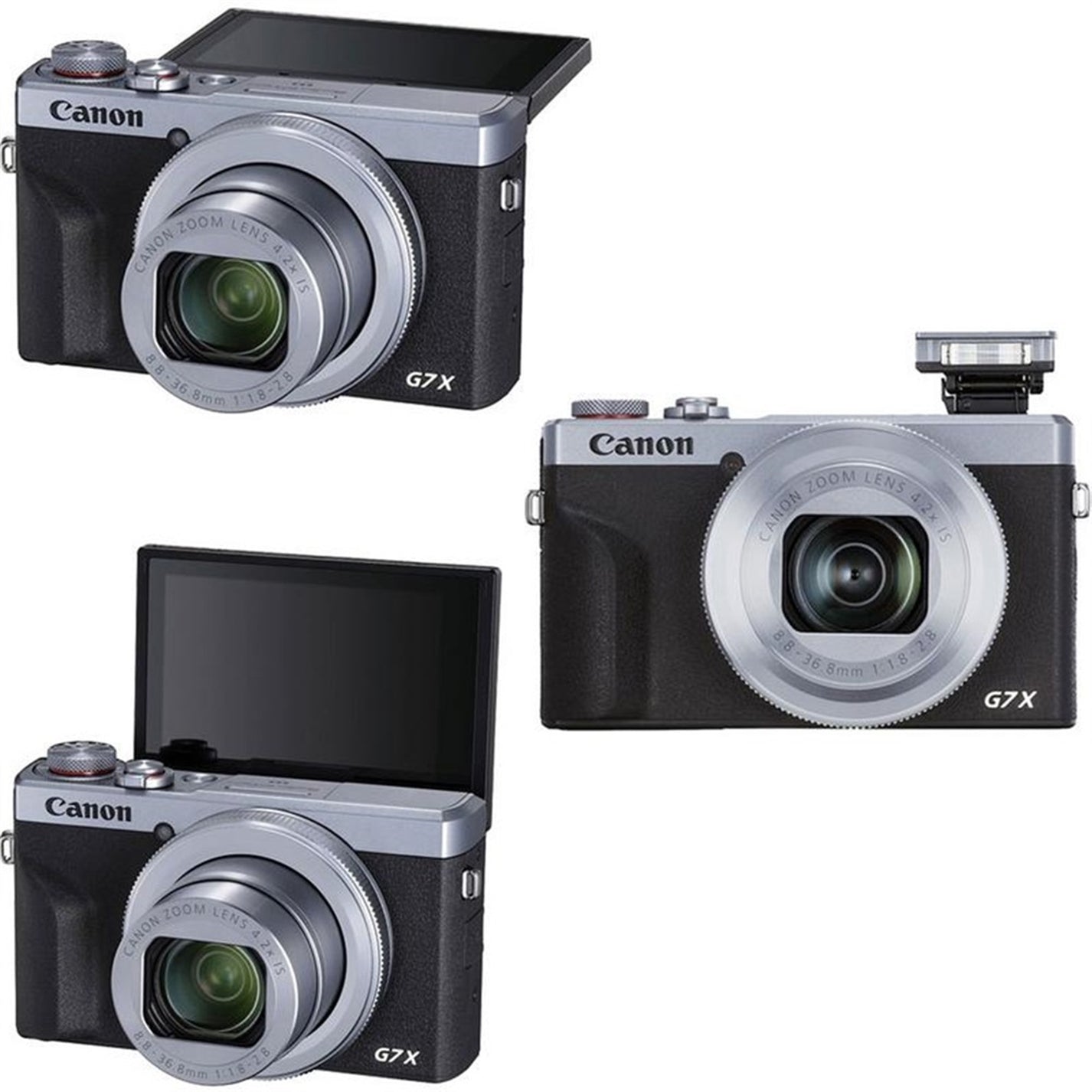 Canon PowerShot G7 X Mark III Full HD 120p Video Digital Camera - Silv ...