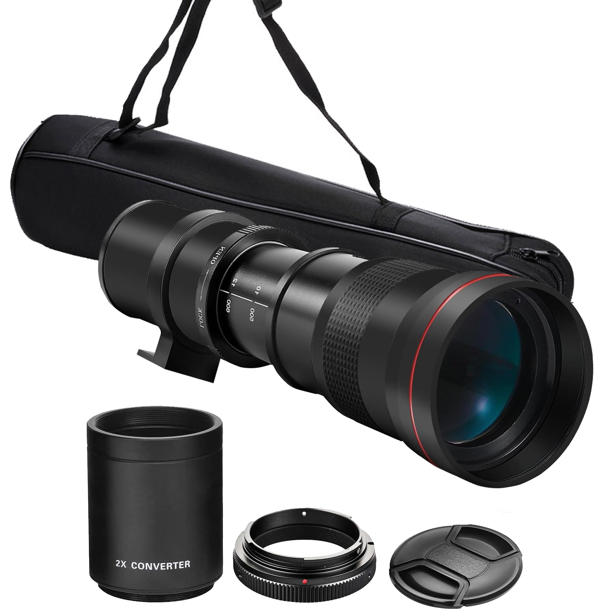420-1600mm f/8.3 HD Manual Super Telephoto Zoom Lens for D780, D850, D ...