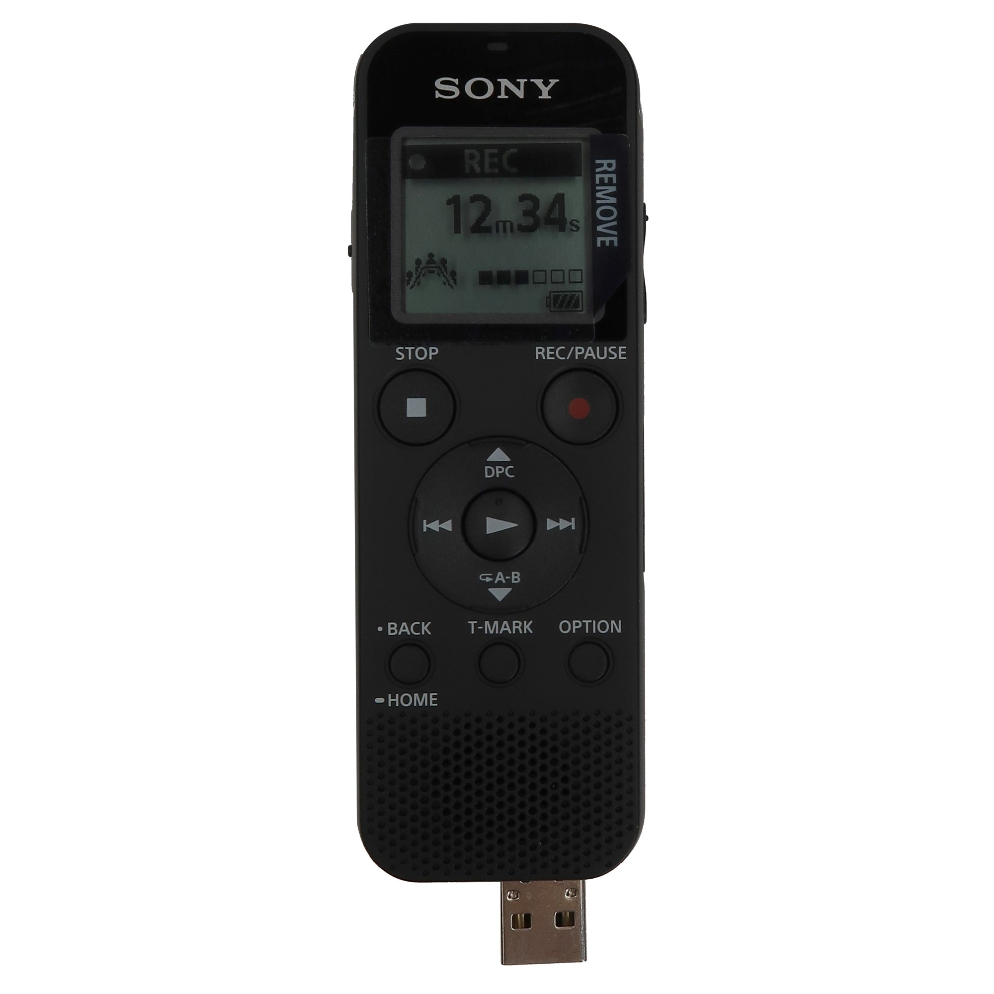 Sony ICD-PX470 Stereo Digital Voice Recorder with Built-in USB Voice R ...