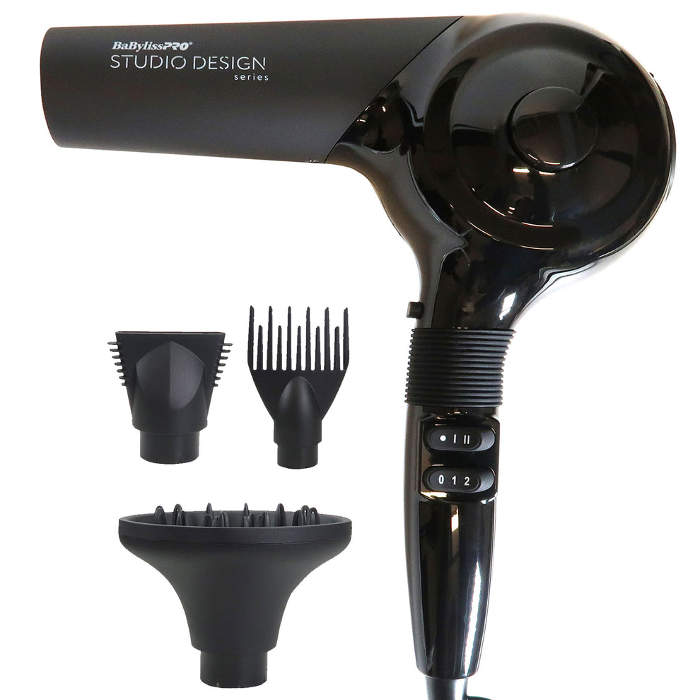 BaByliss Pro Studio Design Series Sensor 1875 Watt Hair Dryer #BCI800U ...