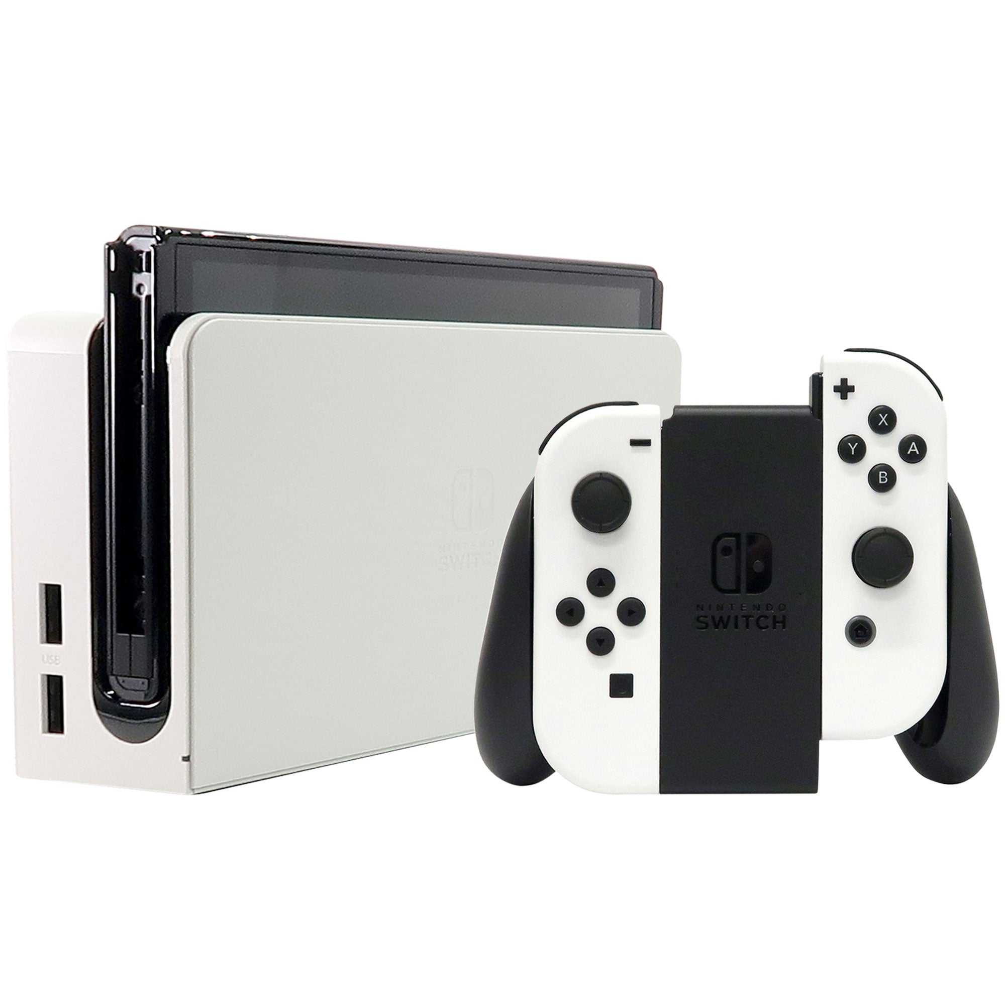 Nintendo Switch (OLED model) with White Joy-Con – The Teds Store