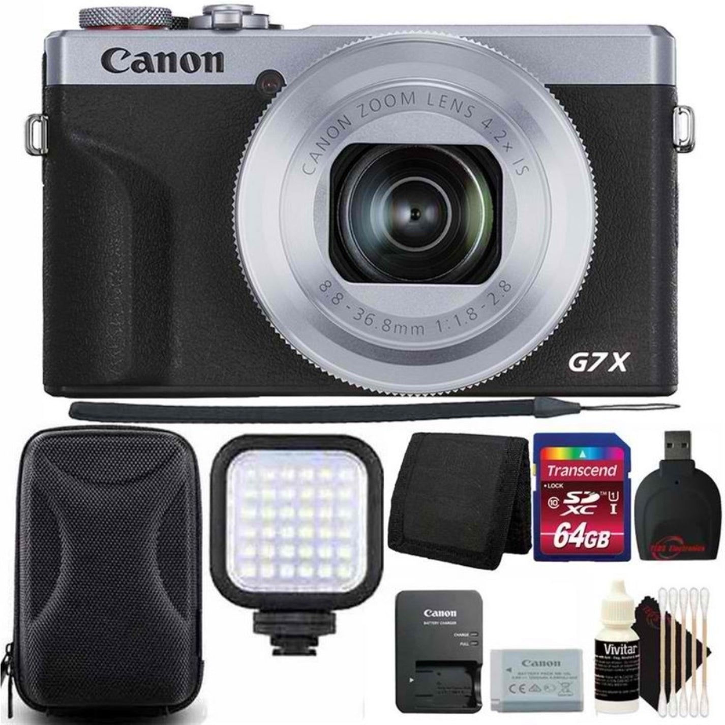 Canon PowerShot G7 X Mark III Full HD 120p Video Digital Camera - Silv ...