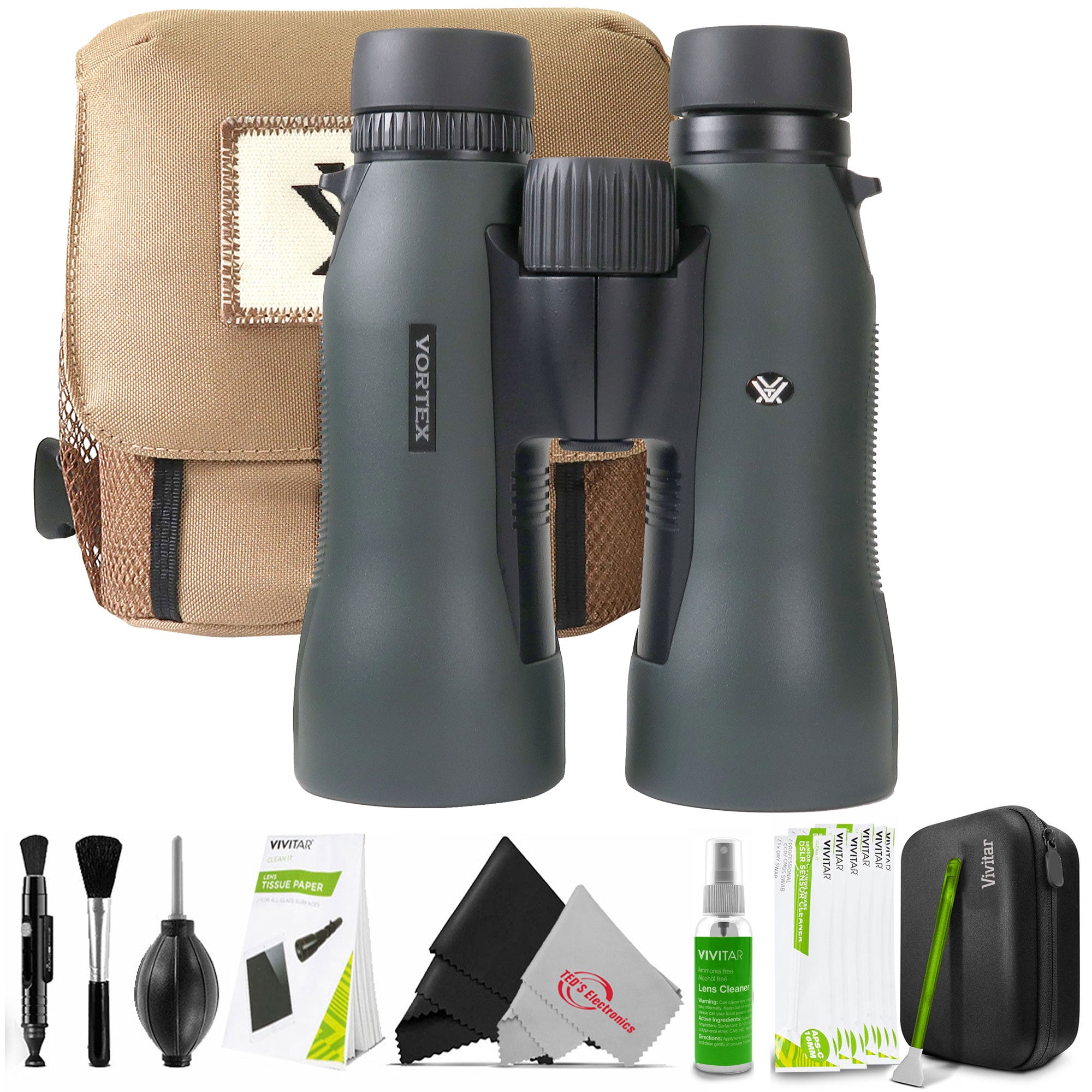 Vortex 15x56 Diamondback HD Binocular DB-218 with Top Professional Cle ...