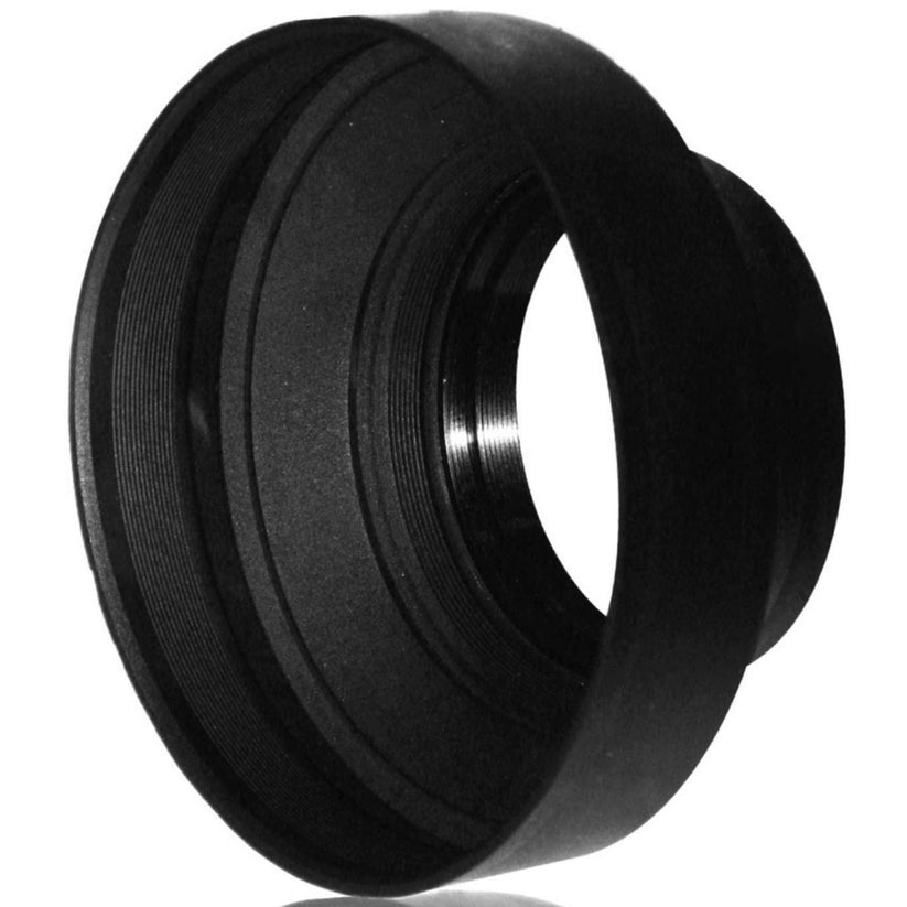 Vivitar 58mm Soft Rubber Collapsible Lens Hood For Canon DSLR Cameras ...
