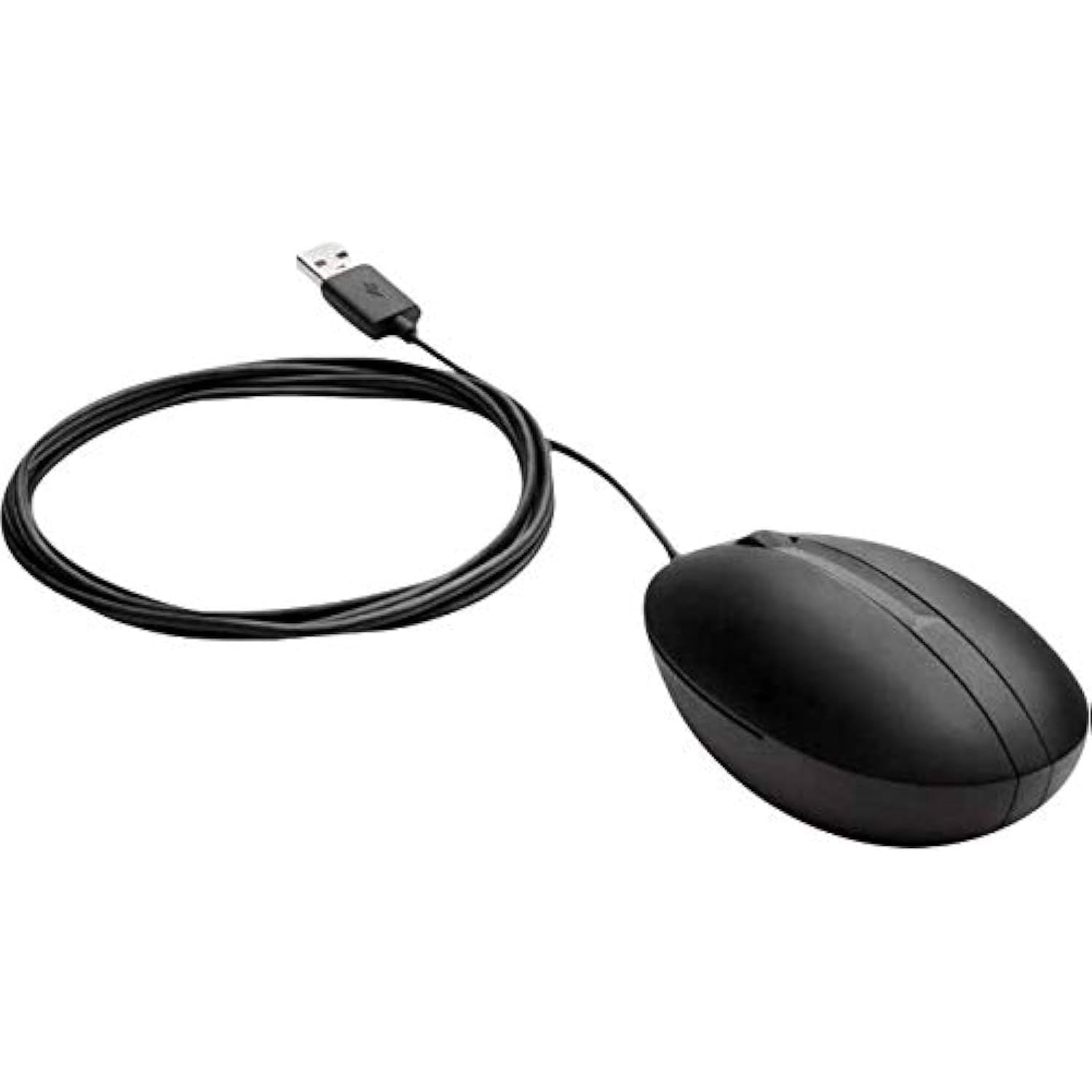 HP Wired Desktop 320M Mouse 320M Black 2 Buttons 1 x Wheel USB Wired M ...