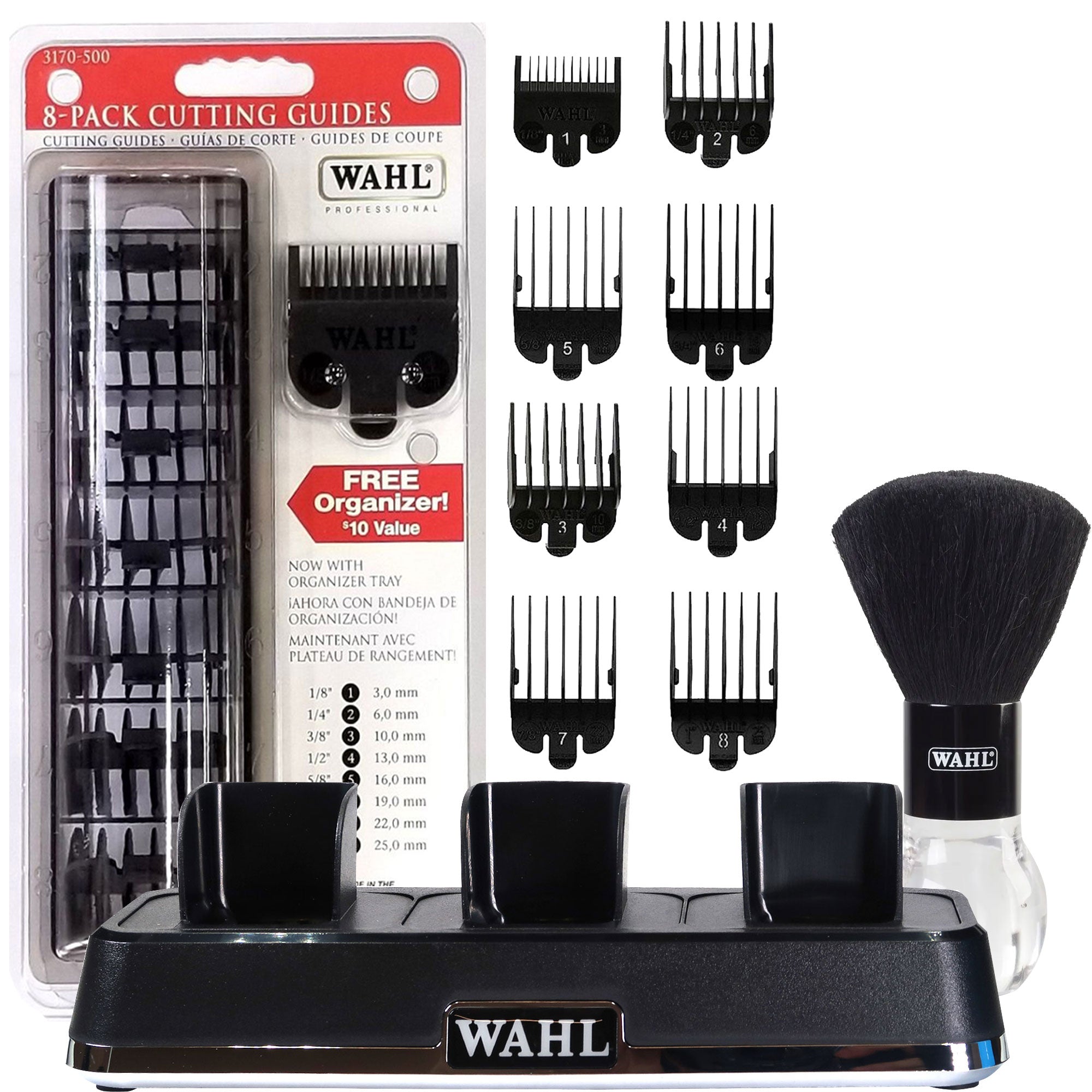 Wahl Professional Power Station Multi-Charge #3023291 with 8 Pk Cuttin ...