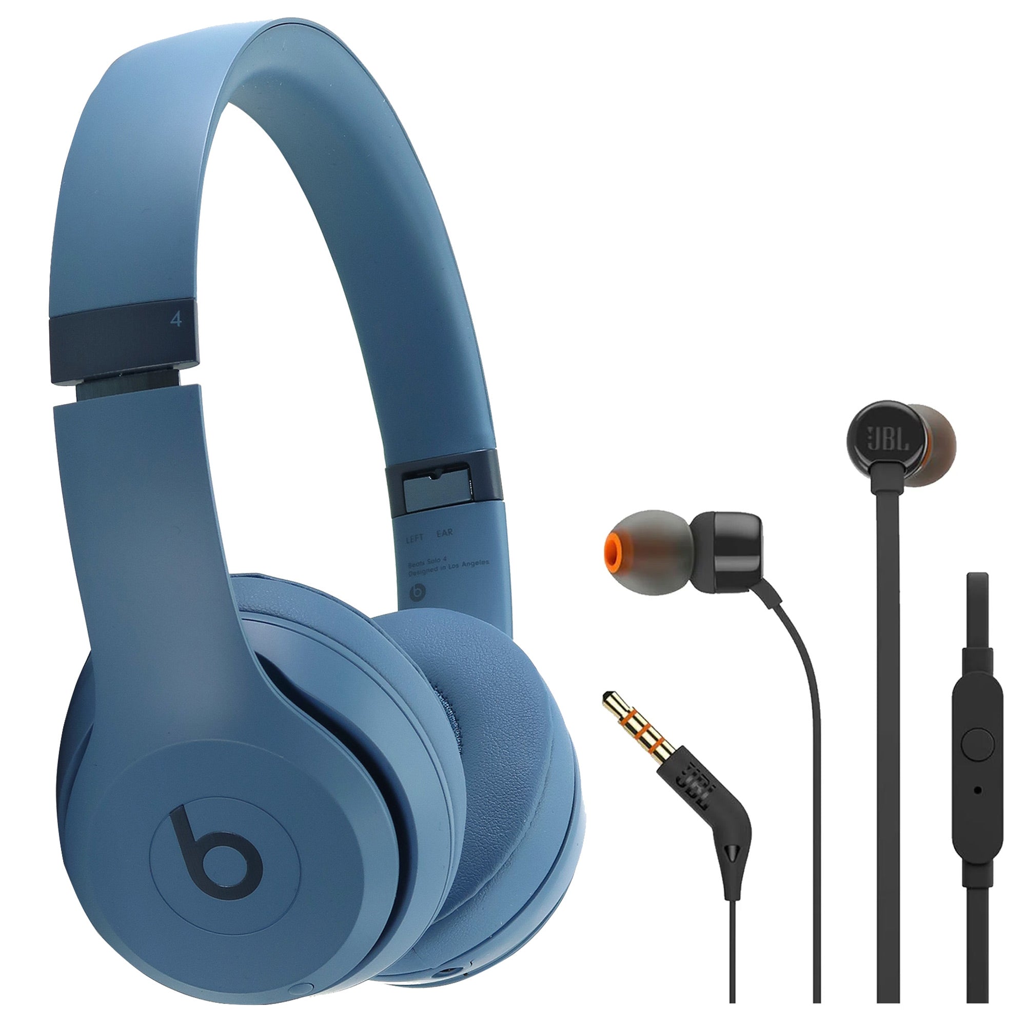 Beats by Dr. Dre Beats Solo 4 Wireless On-Ear Headphones (Slate Blue ...