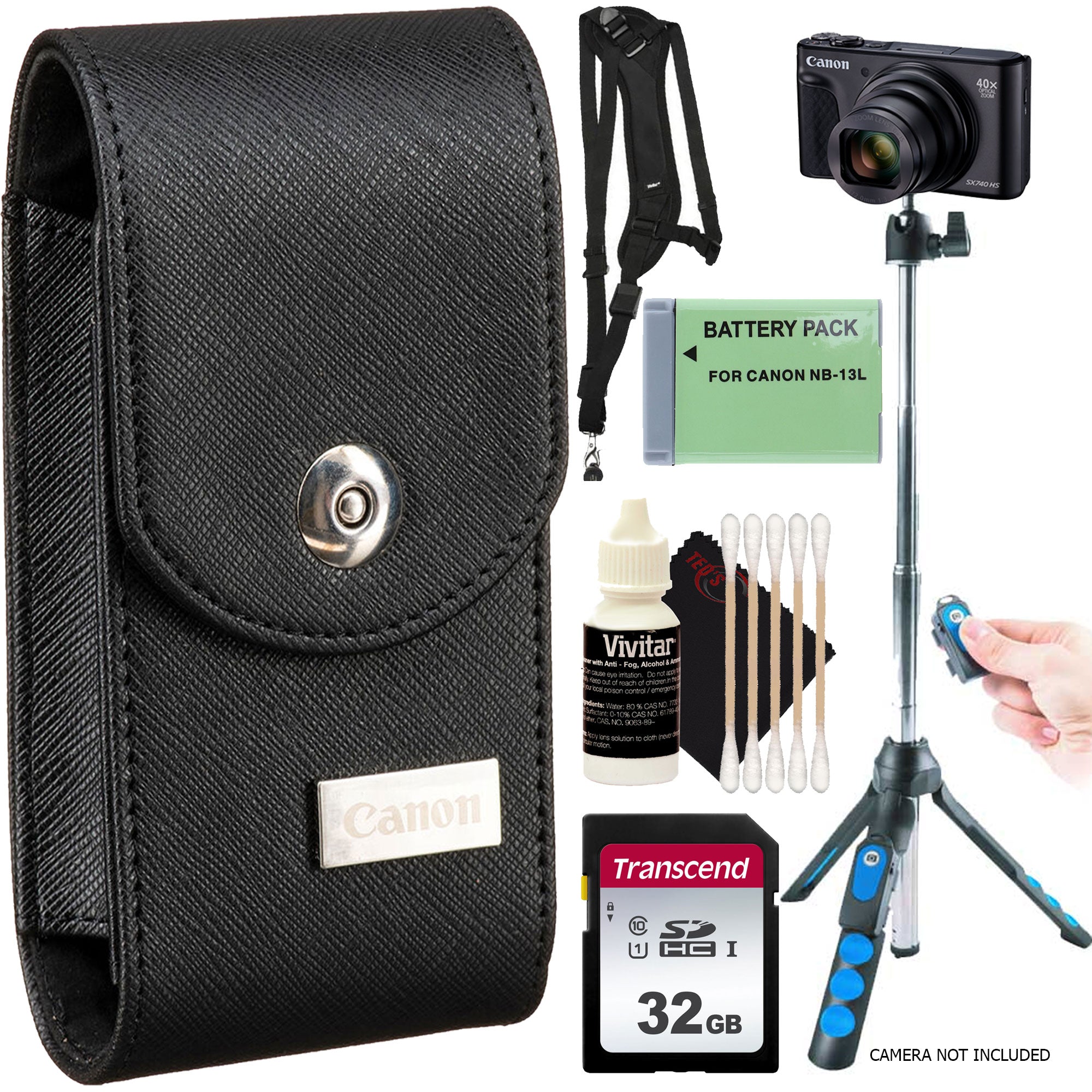 Travelers Favorite Accessory Bundle for Canon PowerShot G7X Mark III I ...