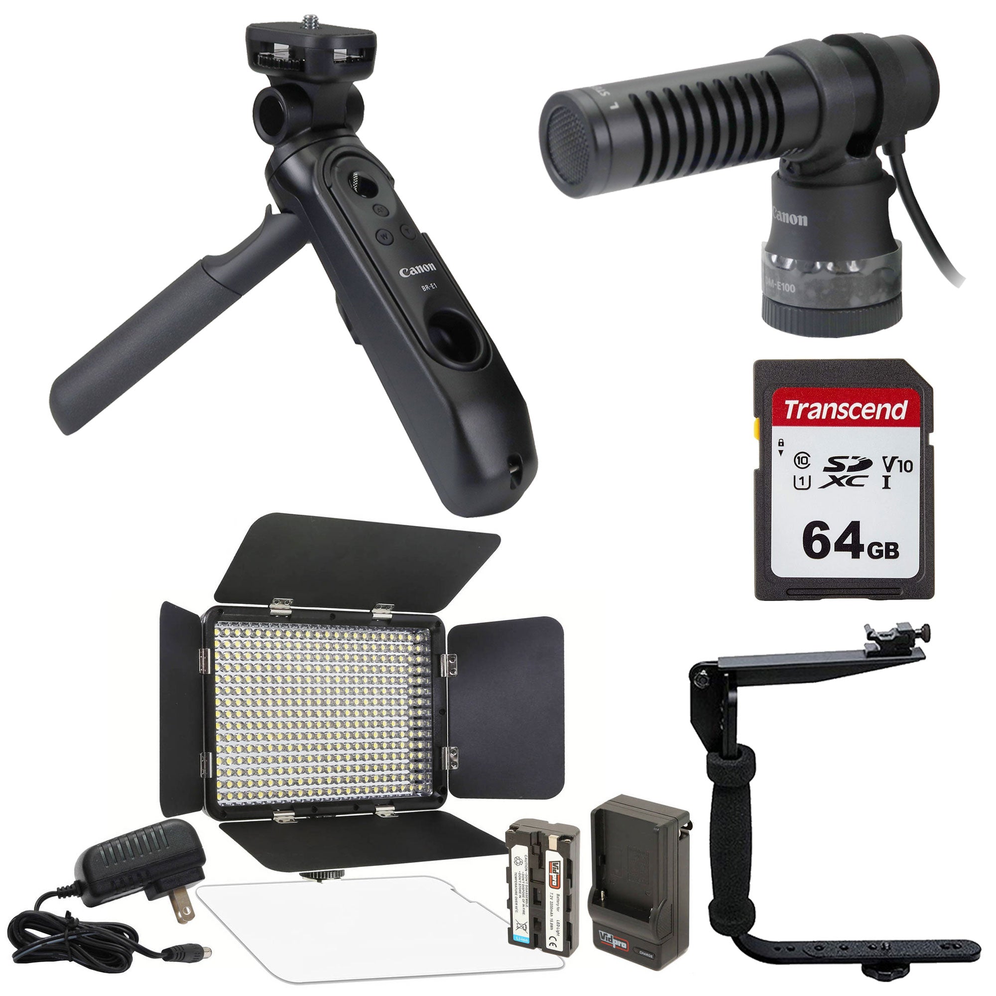 Original Genuine Canon Microphone and Remote Professional Video Record ...