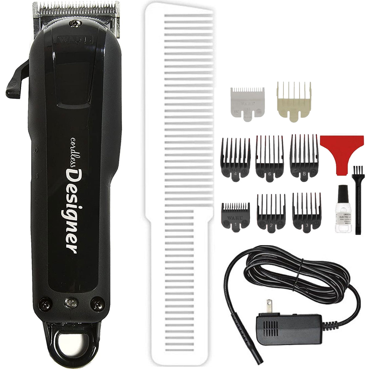 Wahl Professional Cord/Cordless Designer Lithium-Ion Clipper 8591 with ...