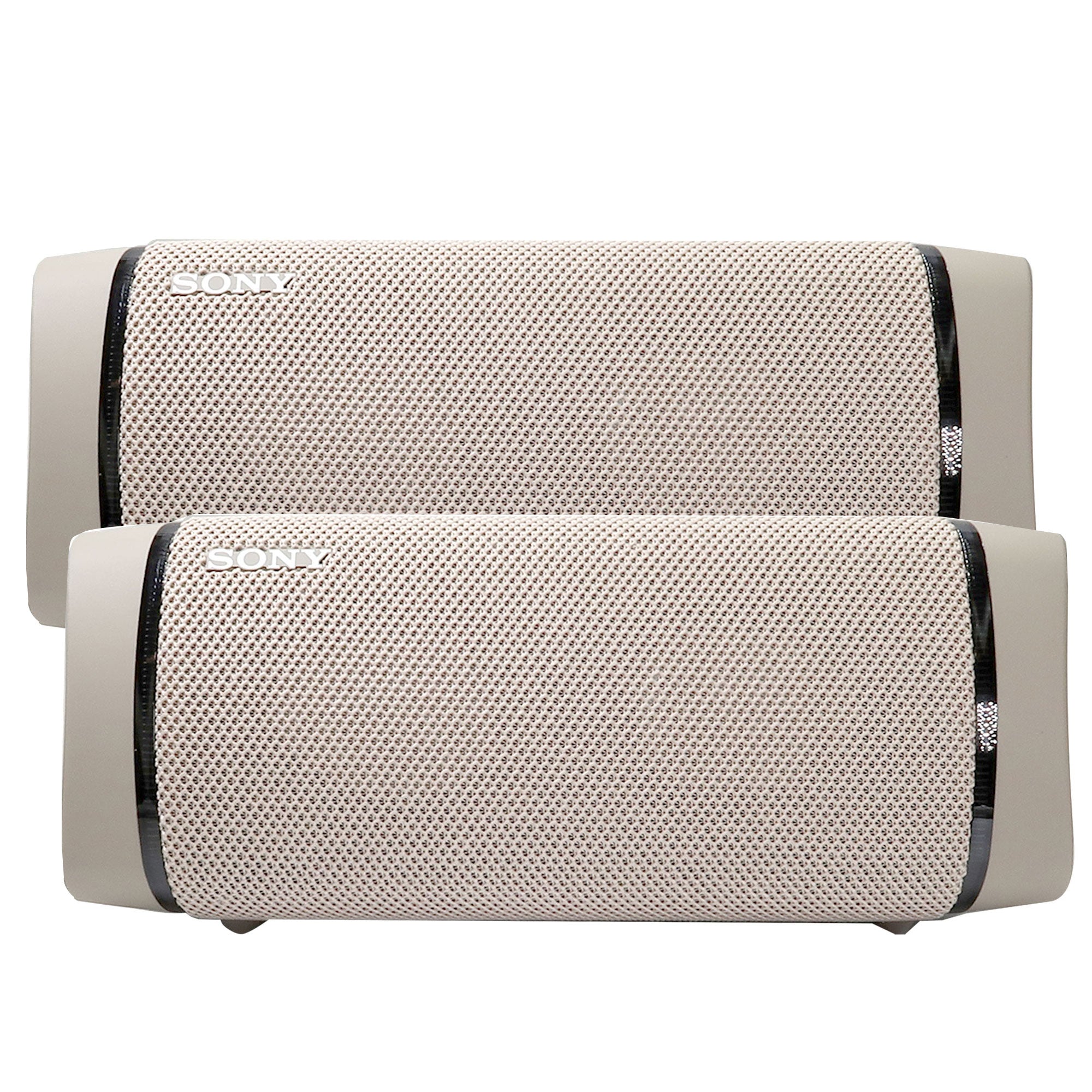 2x Sony Portable Bluetooth Speaker SRS-XB33 (Taupe) – Teds Electronics