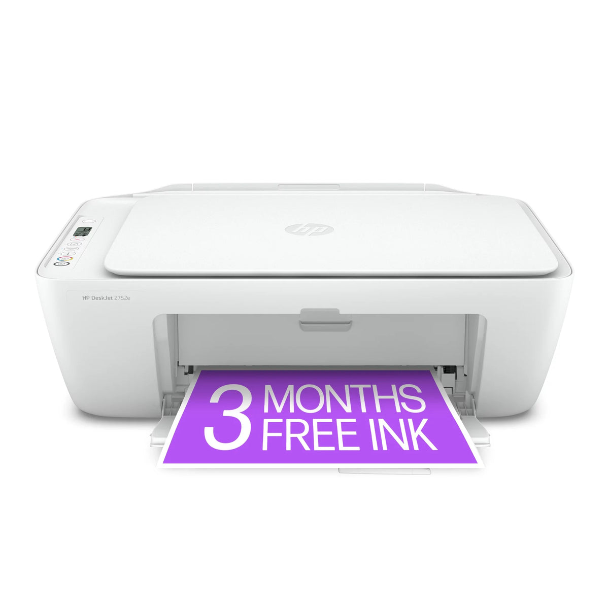 HP DeskJet 2752e All-in-One Wireless Color Inkjet Printer with 3 Months ...