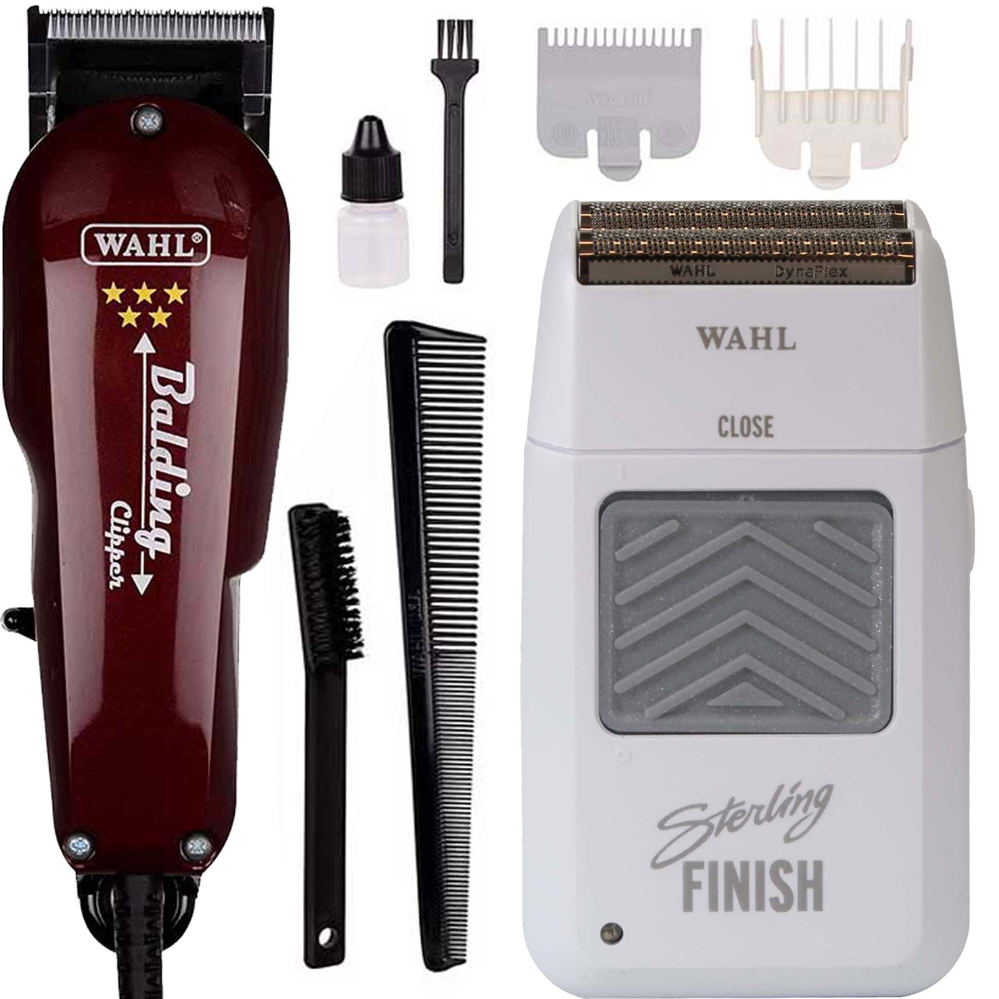 Wahl Professional Sterling Finish Limited Edition Shaver (White) - 817 ...
