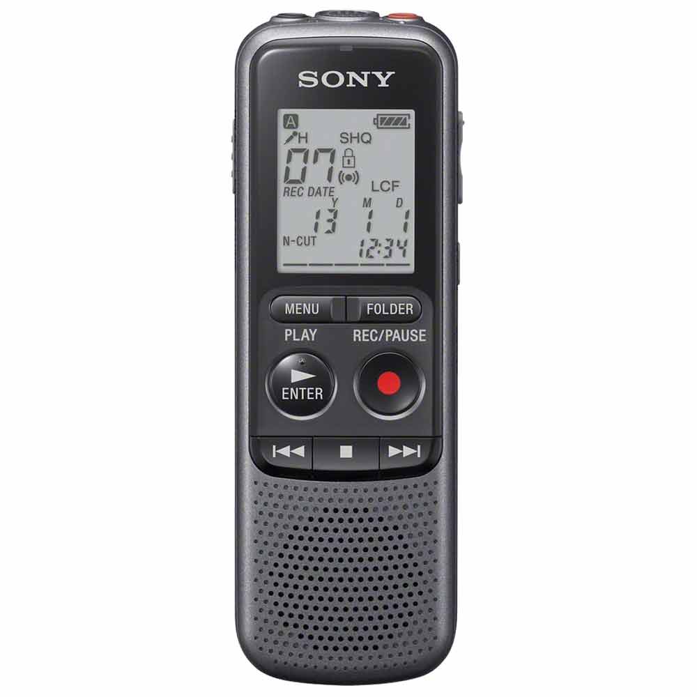 Sony Digital Voice Recorder ICD-PX Series, Built-in Mic, USB, 4GB Memo ...