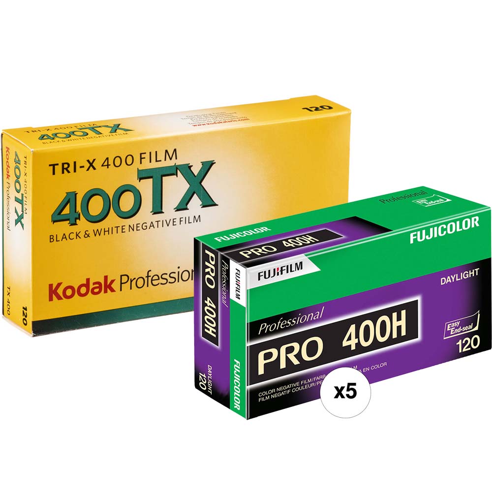 FUJIFILM Fujicolor PRO 400H Color Negative Film + Tri-X 400 Black and ...