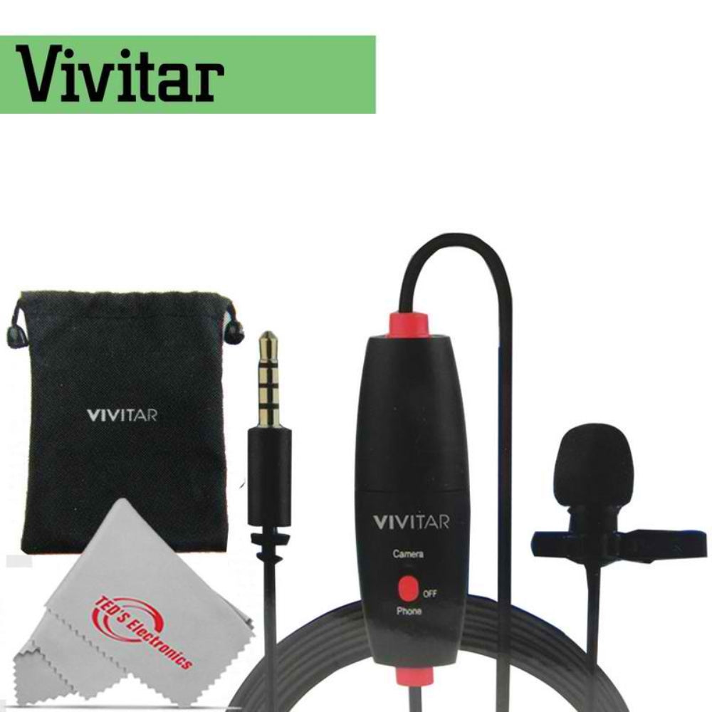 Vivitar Mini LAVALIER STREAMING MICROPHONE VLOGGER SERIES – Teds ...