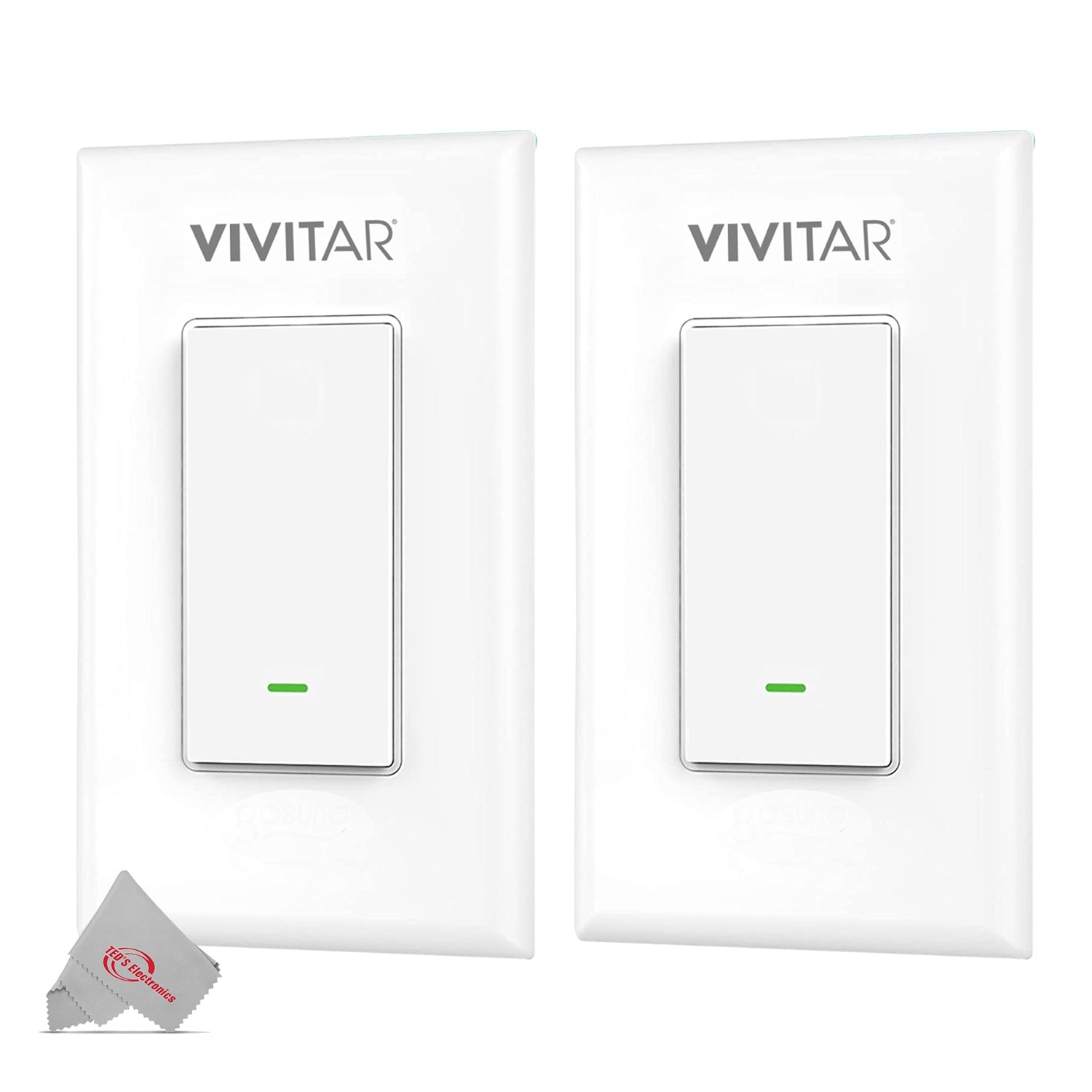 Vivitar Smart Security Wireless Smart Light Switch - 2 Units – The Teds ...