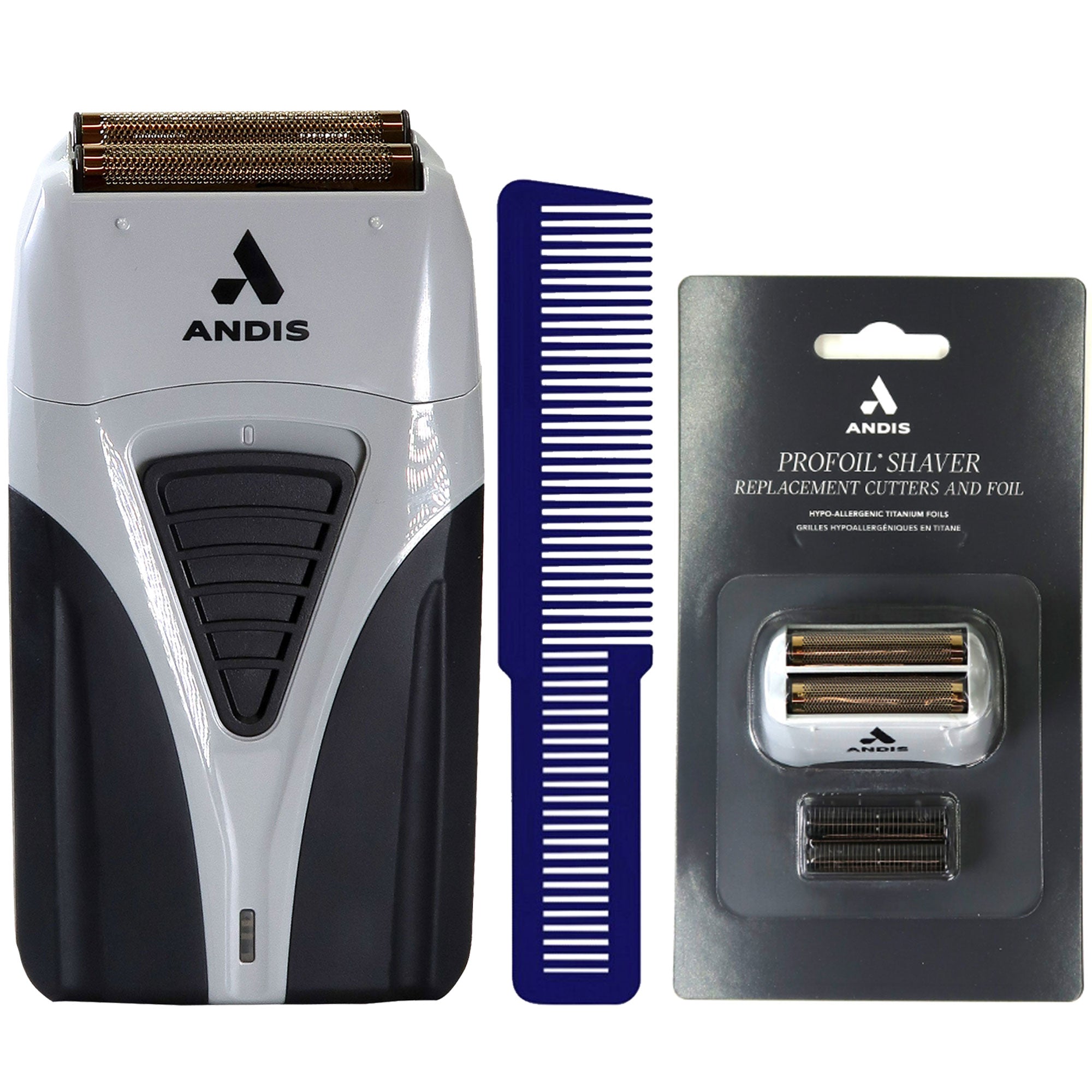 Andis ProFoil Professional Shaver Plus 17255 with Shaver Replacement C ...