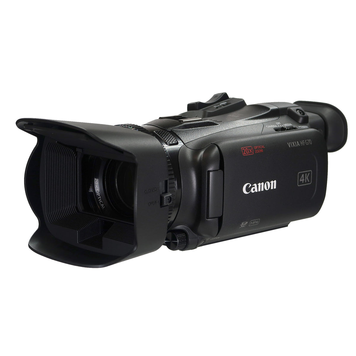 Canon Vixia HF G70 UHD 4K Camcorder (Black) | The Teds Store