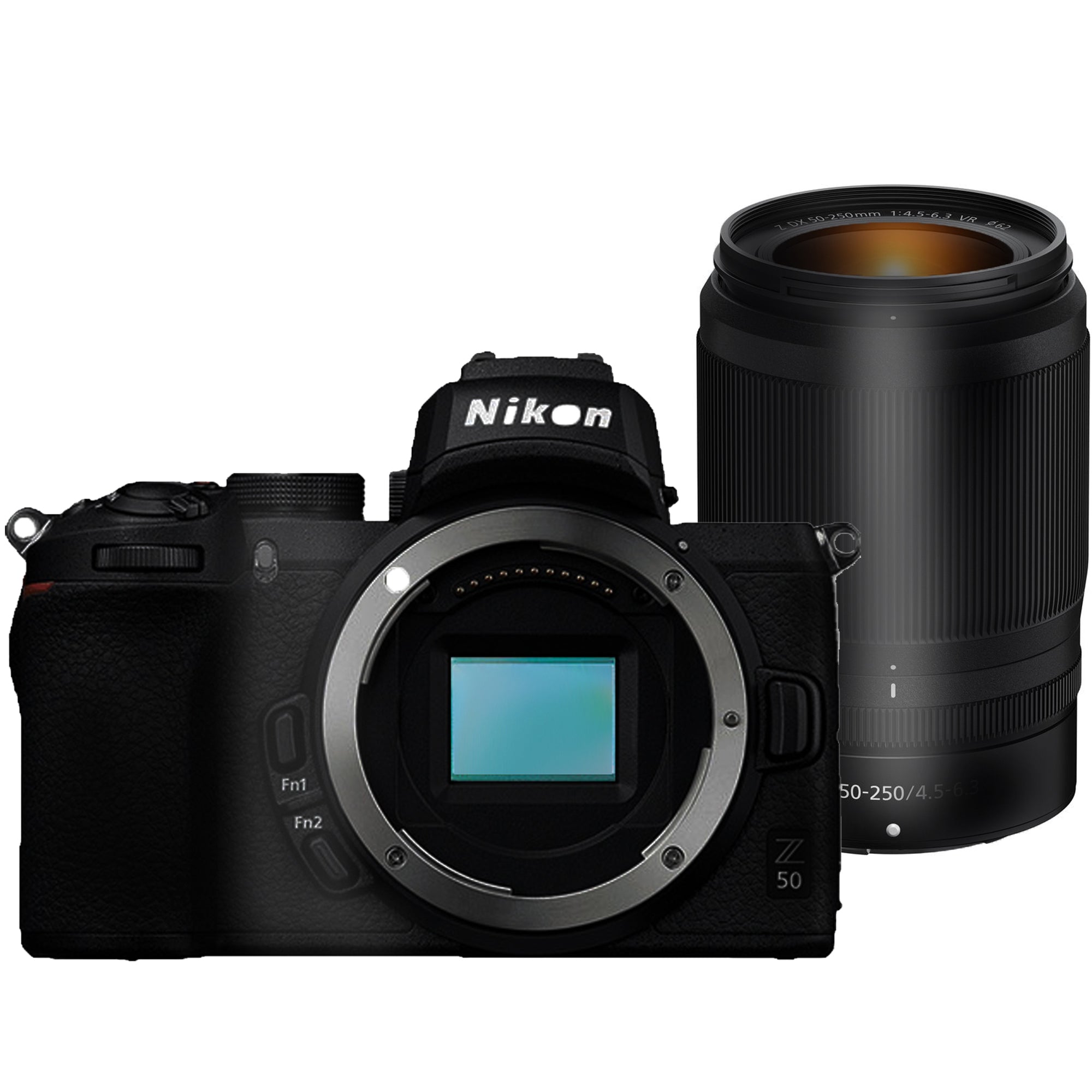Nikon Z50 Mirrorless Digital Camera with Nikon NIKKOR Z DX 50-250mm f ...