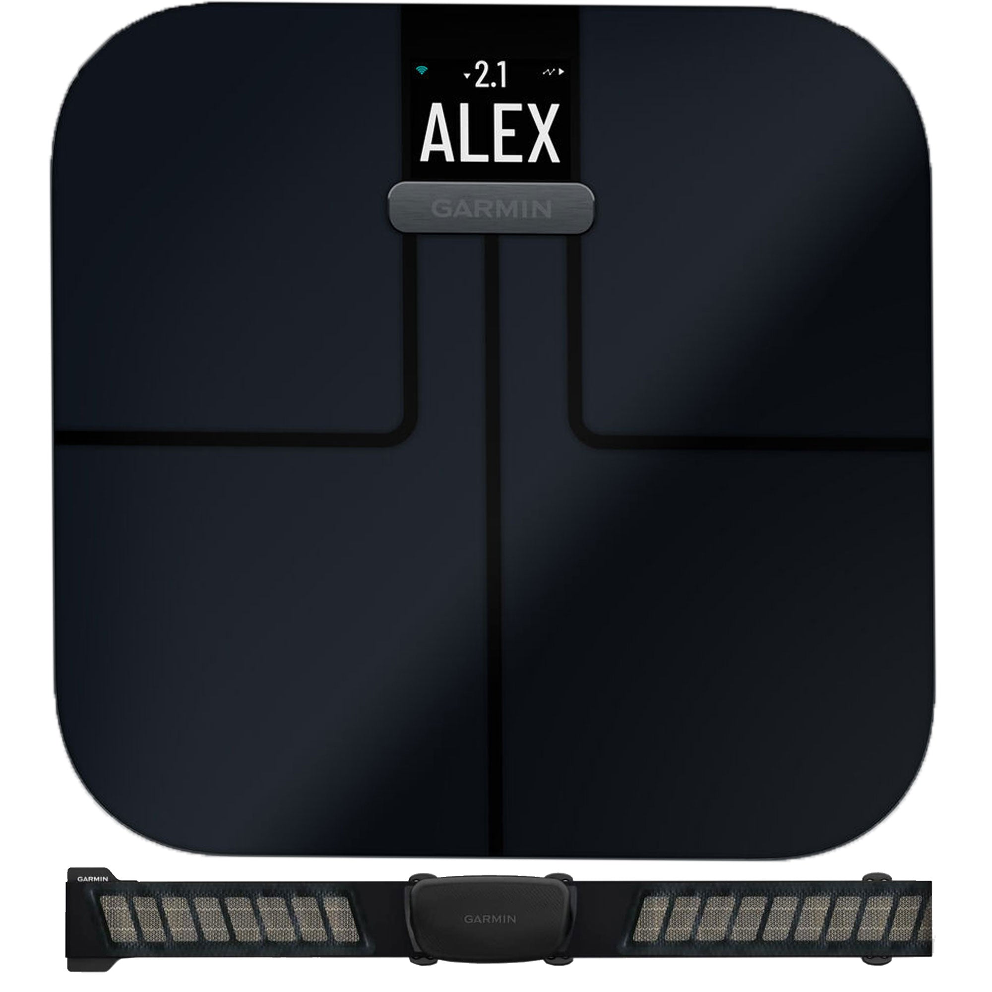 Garmin Index S2 Smart Scale with Wi-Fi Connectivity (Black, Worldwide ...