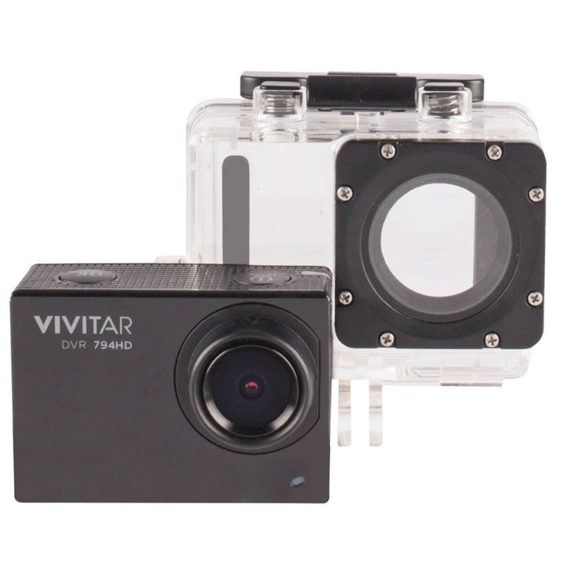 Vivitar DVR794HD 1080p HD Wi-Fi Waterproof Action Video Camera Camcord ...