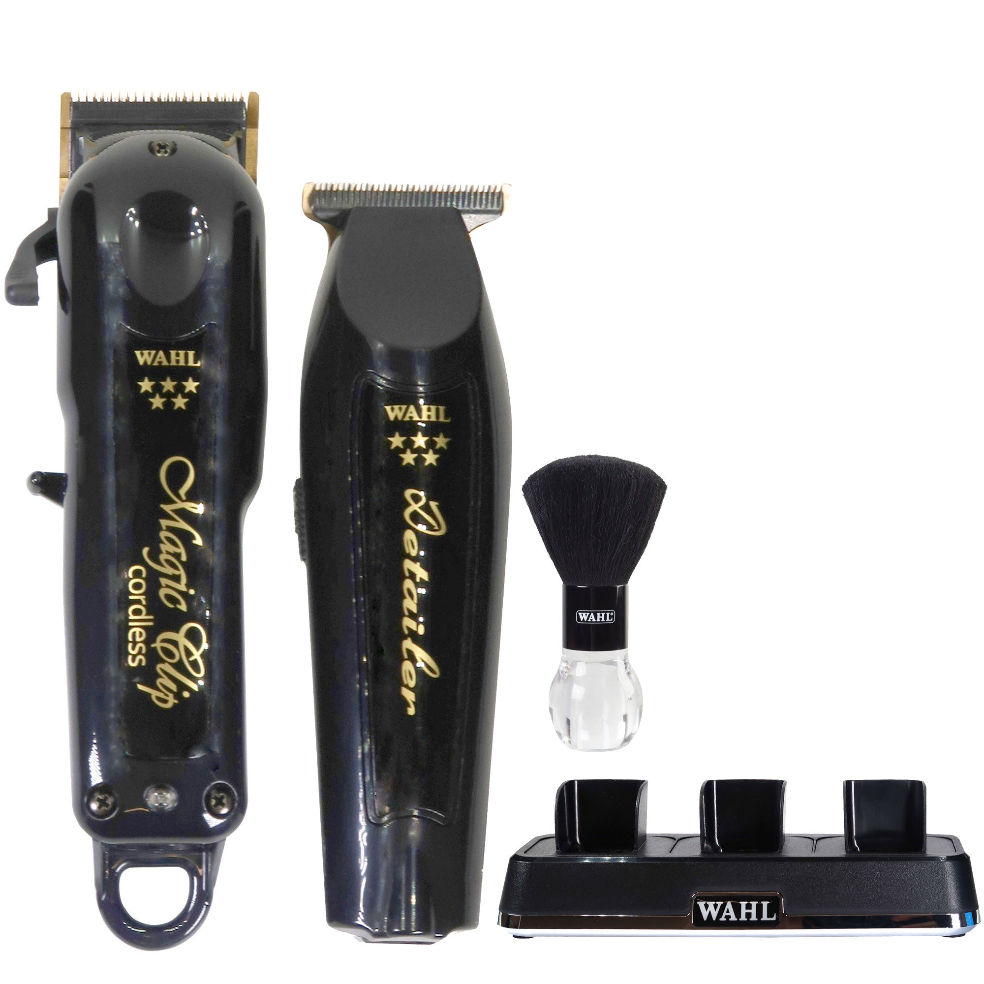 Wahl Barber Combo 5 Star Cordless Magic Clip & Cordless Detailer Li #3 ...