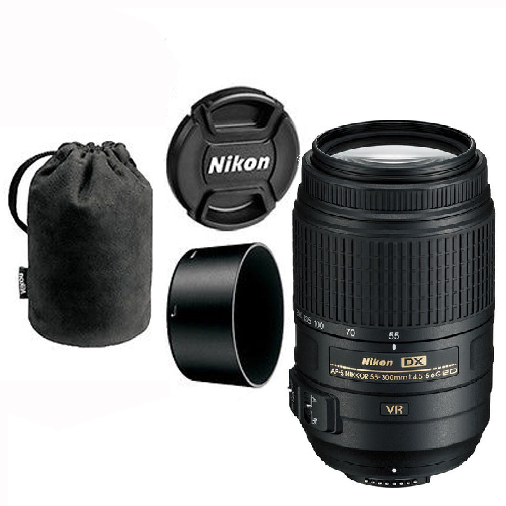 Nikon 55-300mm f/4.5-5.6G VR AF-S DX Nikkor Zoom Lens – The Teds Store