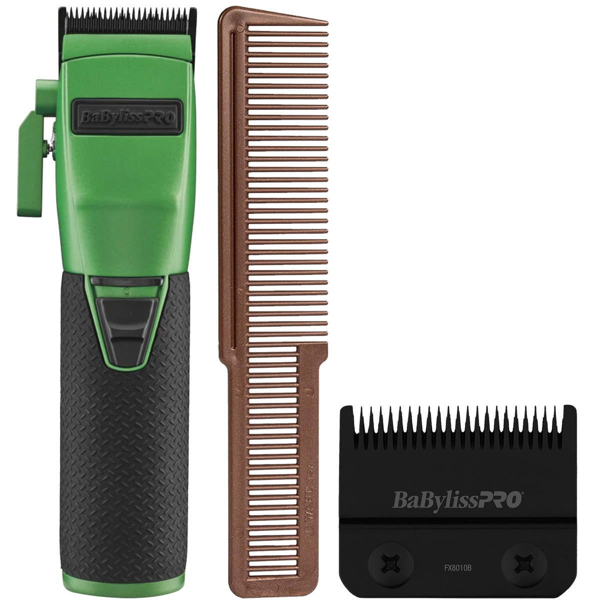 BaByliss Pro FX870 GI BOOST+ Clipper Green with FX8010B Replacement ...