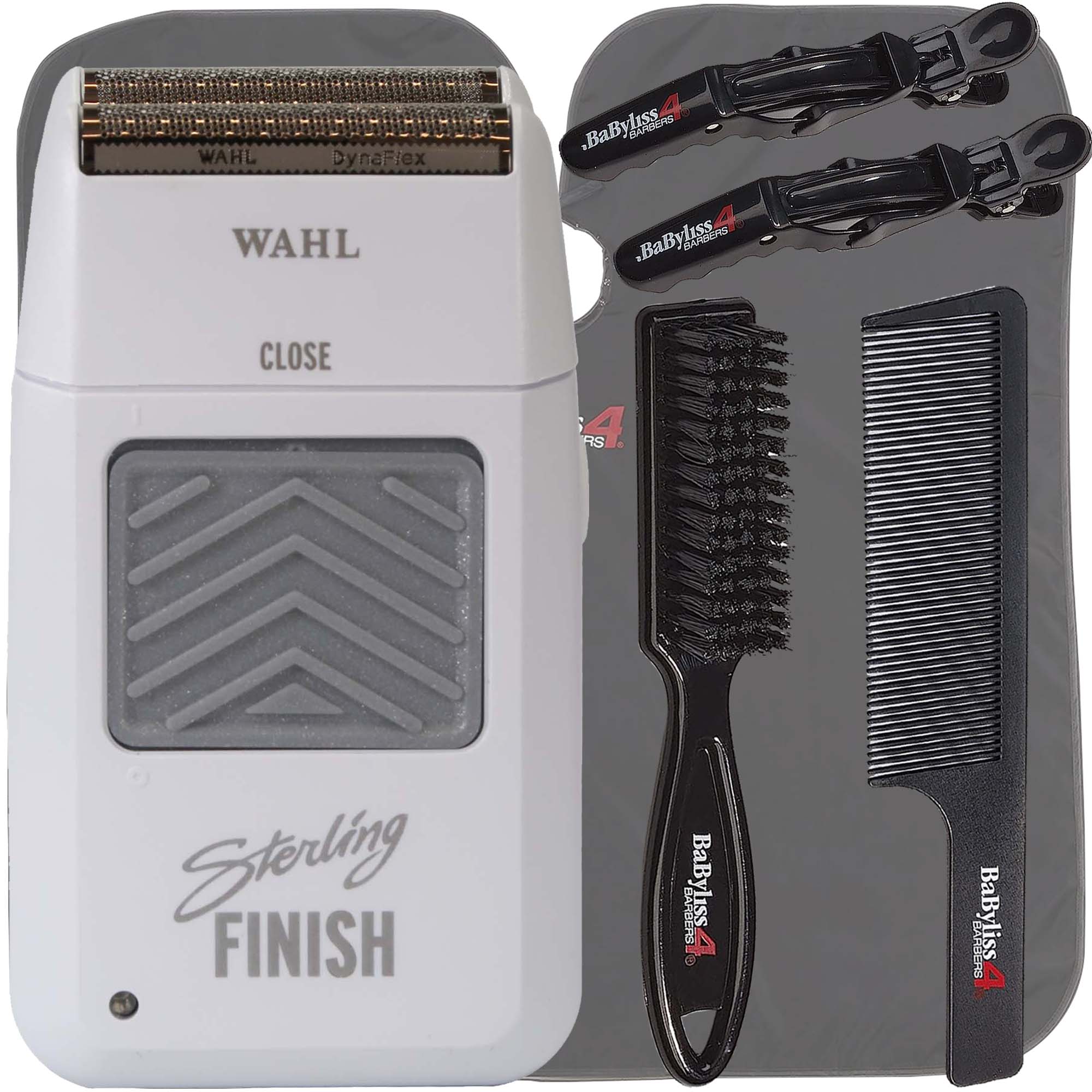 Wahl Professional Sterling Finish Limited Edition Shaver (White) - 817 ...
